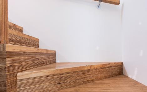 Plywood with concealed stringer | Just Stairs