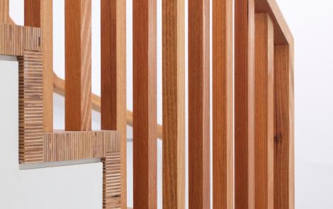 Plywood with concealed stringer | Just Stairs