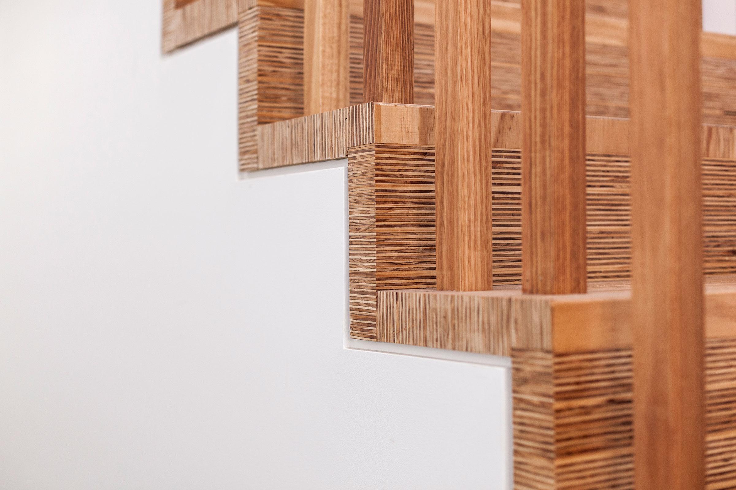 Plywood with concealed stringer | Just Stairs